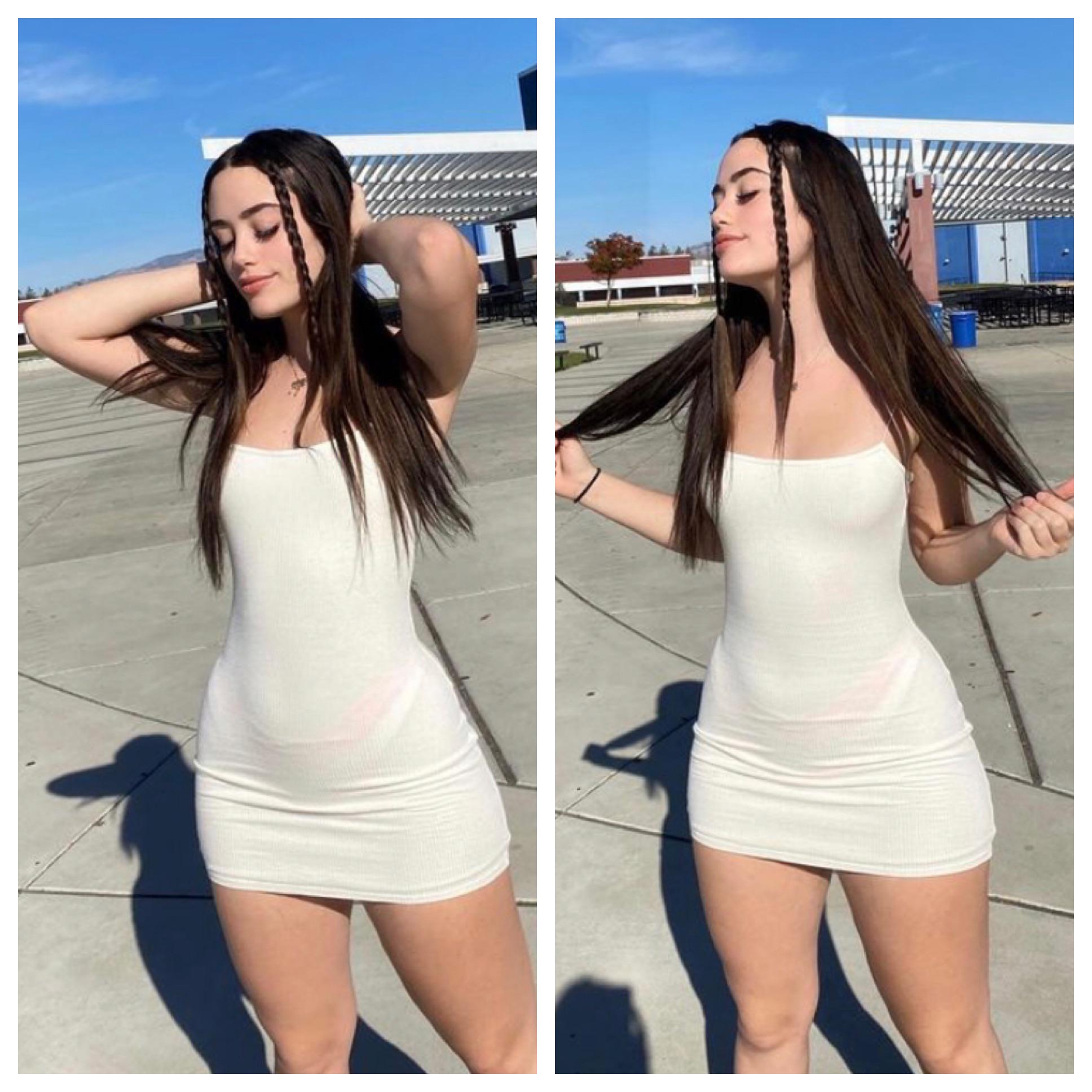 Gotta love a young girl with a white see thru dress. | Scrolller