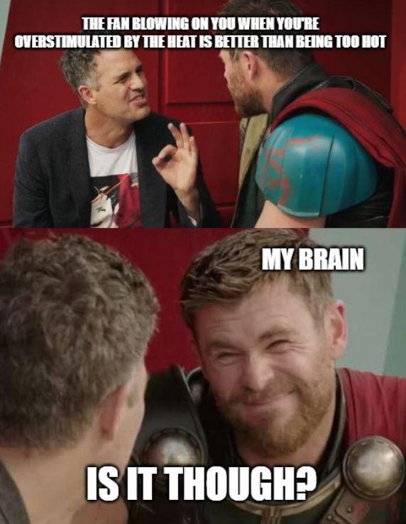 Gotta love that tactile sensitivity. | Scrolller