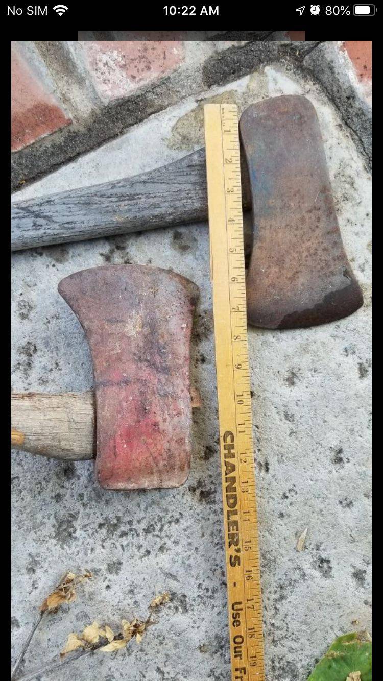 Grandpa’s old axes! | Scrolller