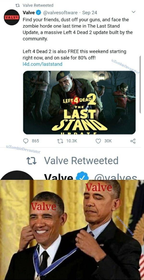 Great job Valve | Scrolller