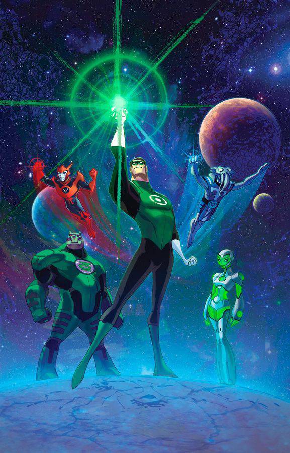 Green Lantern Animated Series Concept Artwork by Bruce Timm and Joshua Middleton | Scrolller