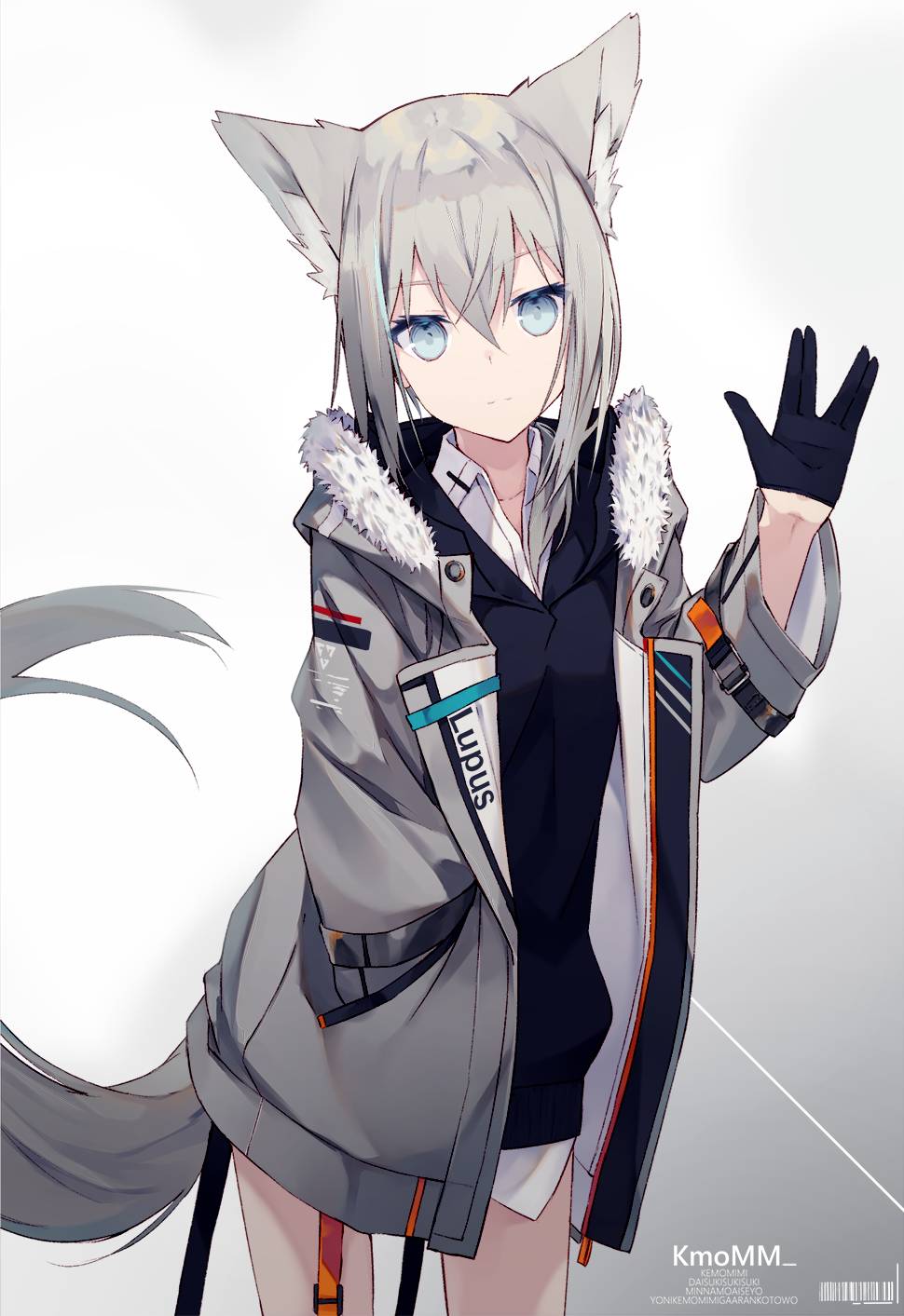 Grey Wolf [Original] | Scrolller
