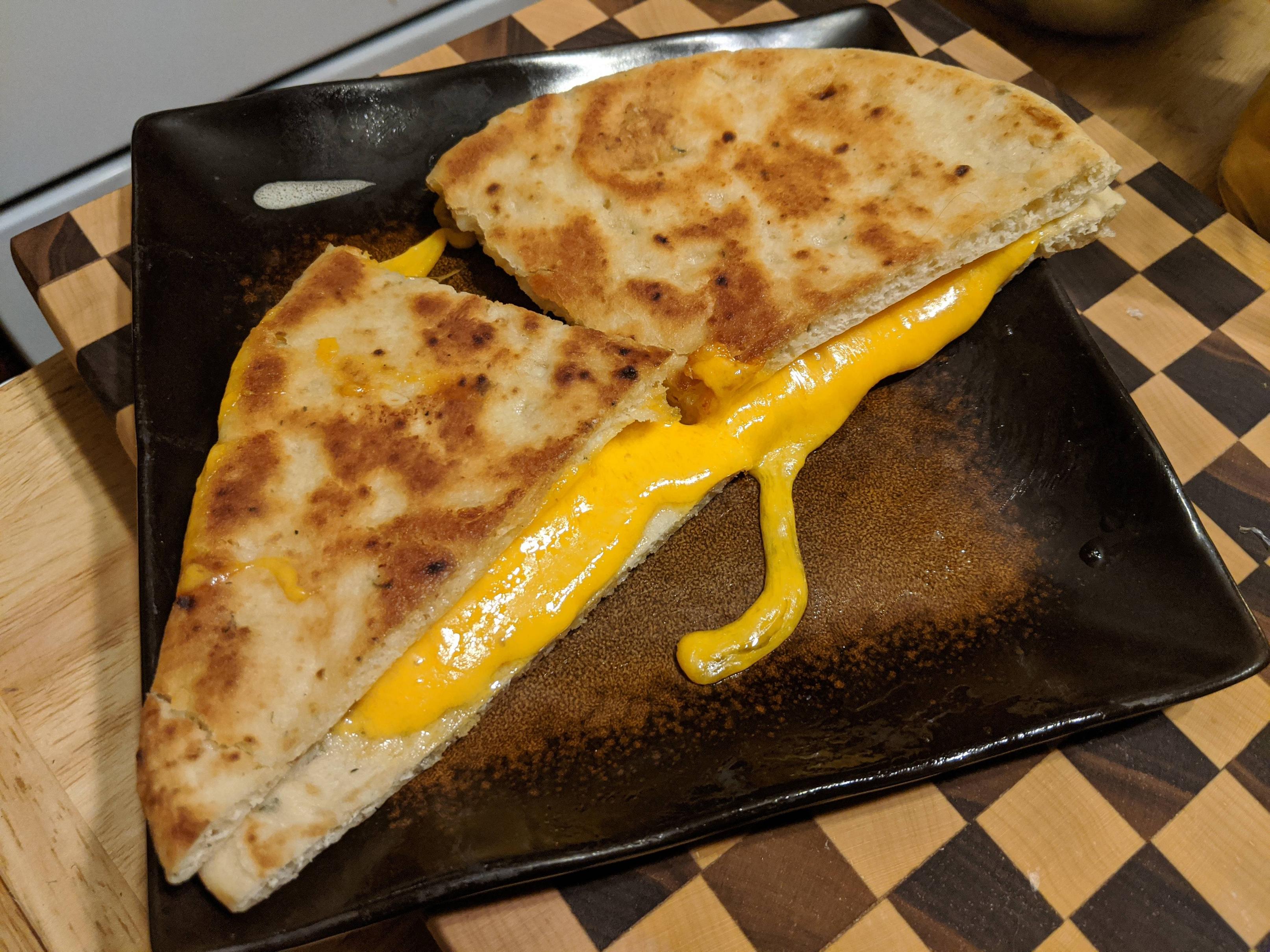 Grilled Naan Cheese | Scrolller