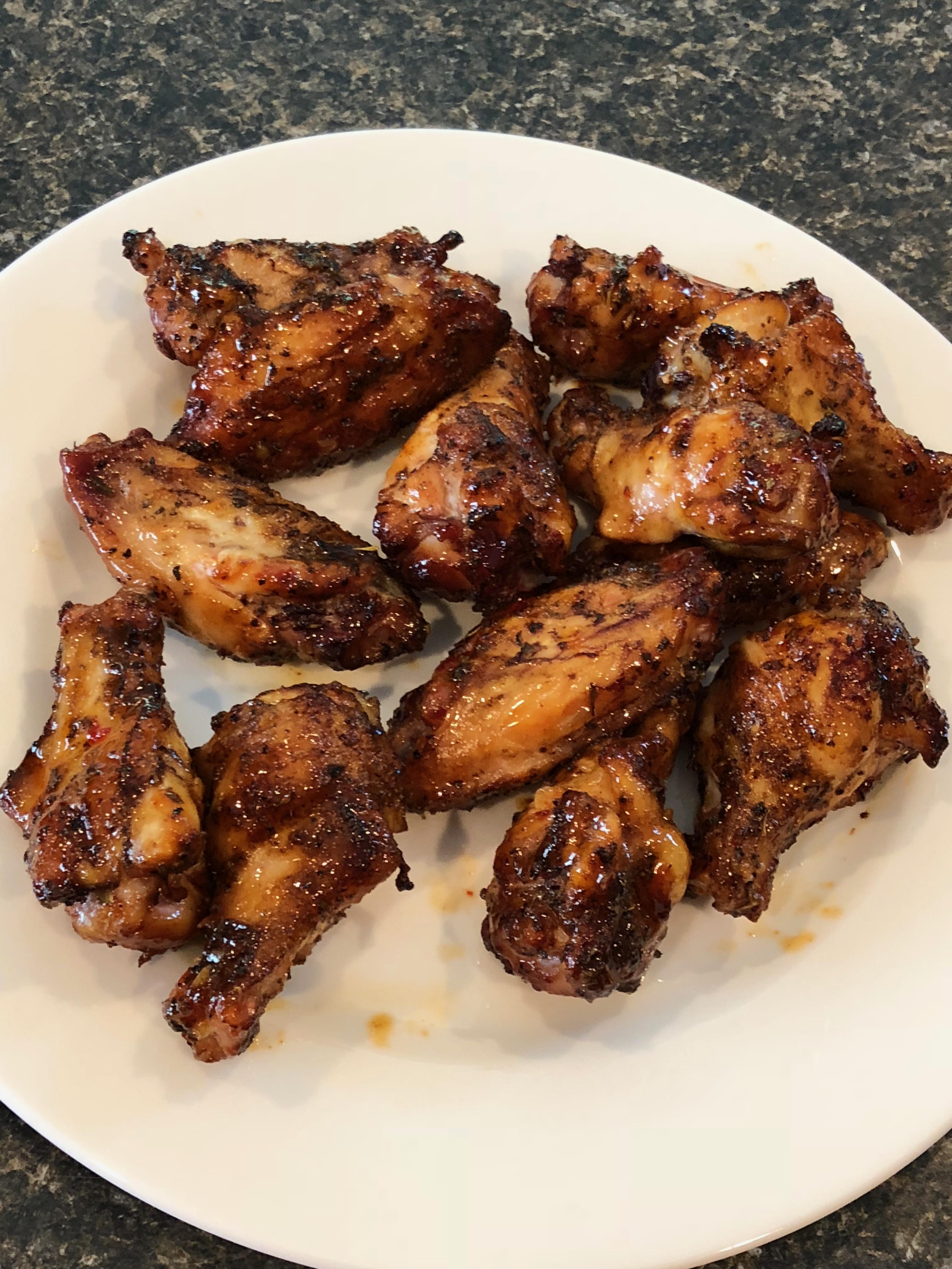 Grilled wings on the vortex | Scrolller