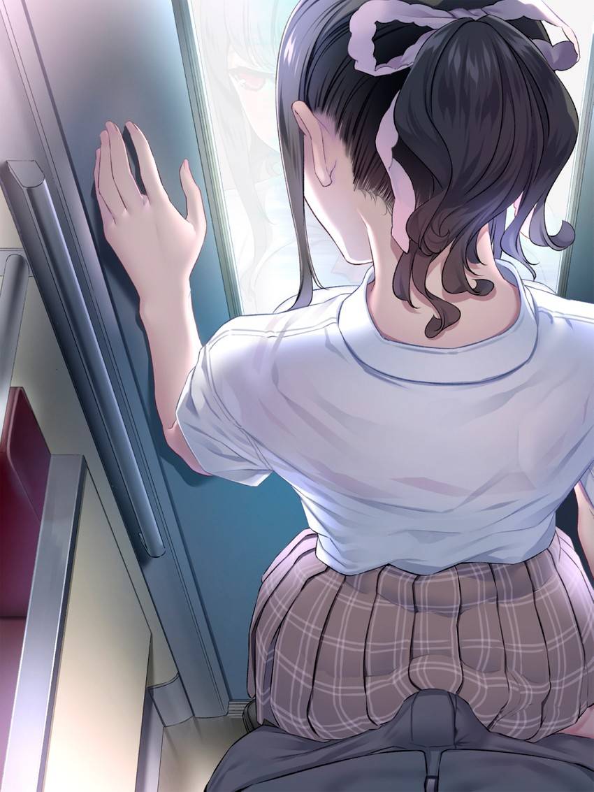 Grinding on the train (by pale scarlet) [Original] | Scrolller