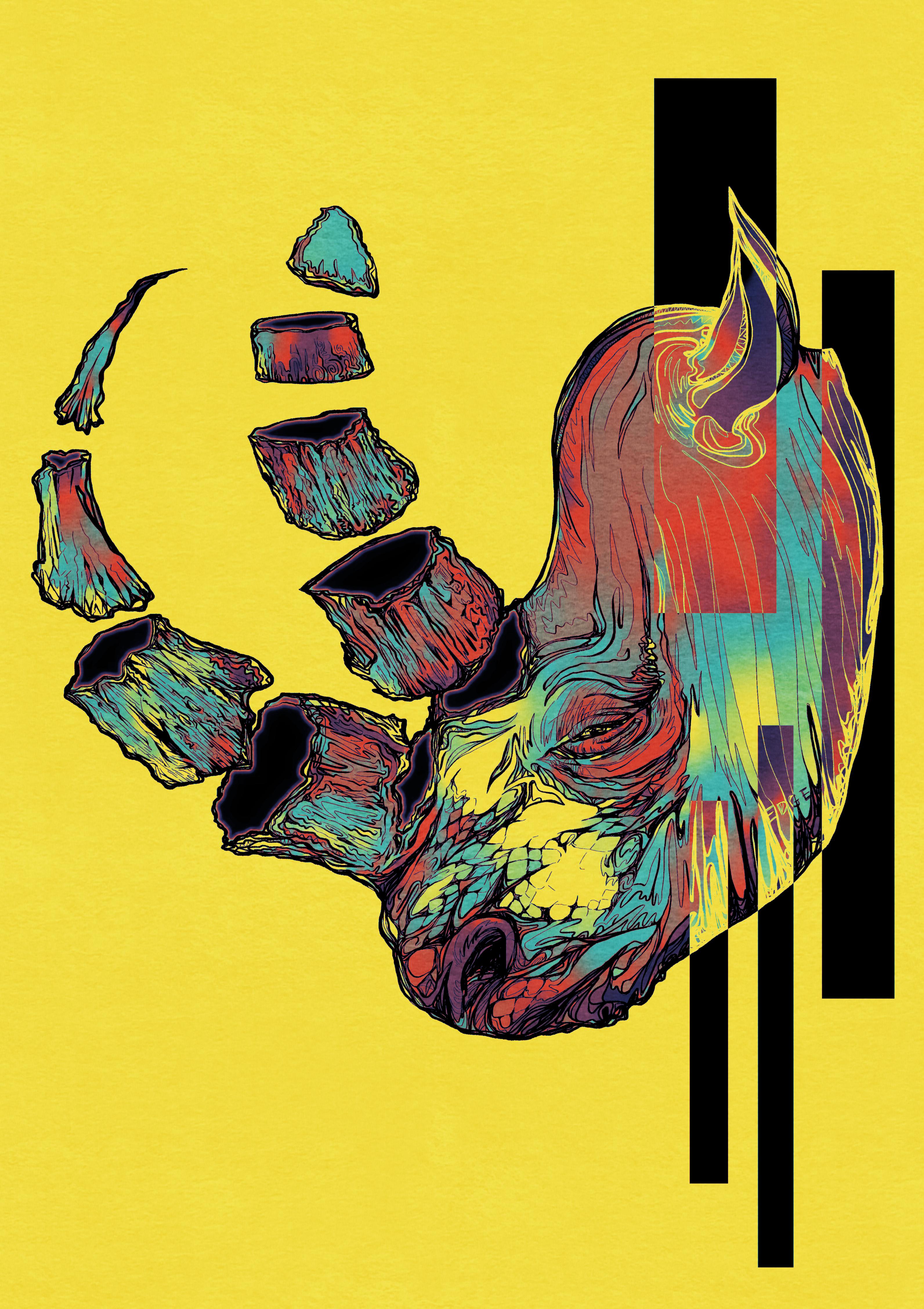 Guilotine,Me,Digitalwork,2019 | Scrolller