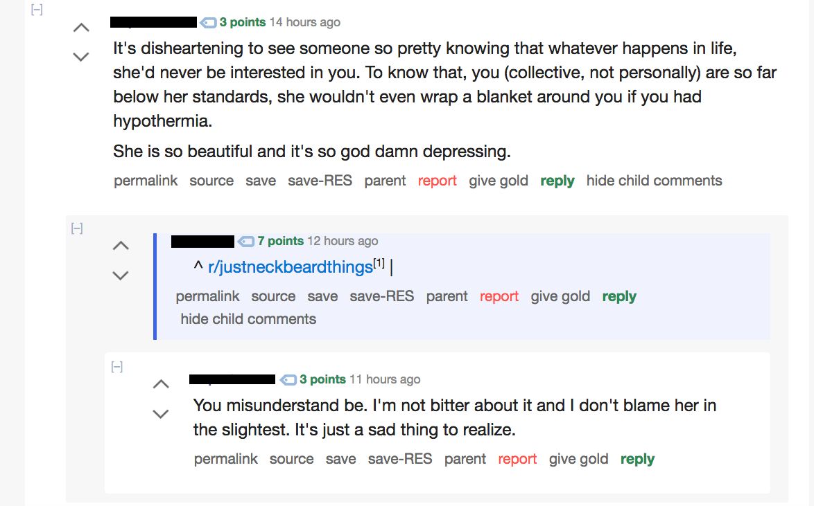 Guy has a depressing moment of self awareness while browsing a NSFW sub | Scrolller
