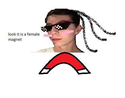 guys look it’s a female magnet | Scrolller