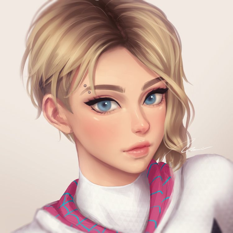 Gwen Stacy [Spiderman : Into the Spider-Verse] | Scrolller