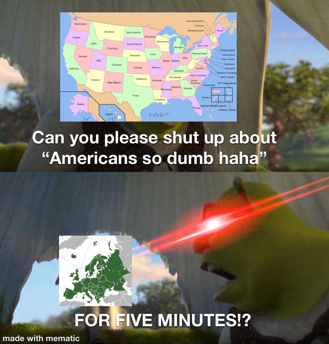 hA Ha AmErIcAnS So DuMb | Scrolller