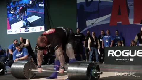 Hafthor Bjornsson "The Mountain" sets dead lift world record | Scrolller