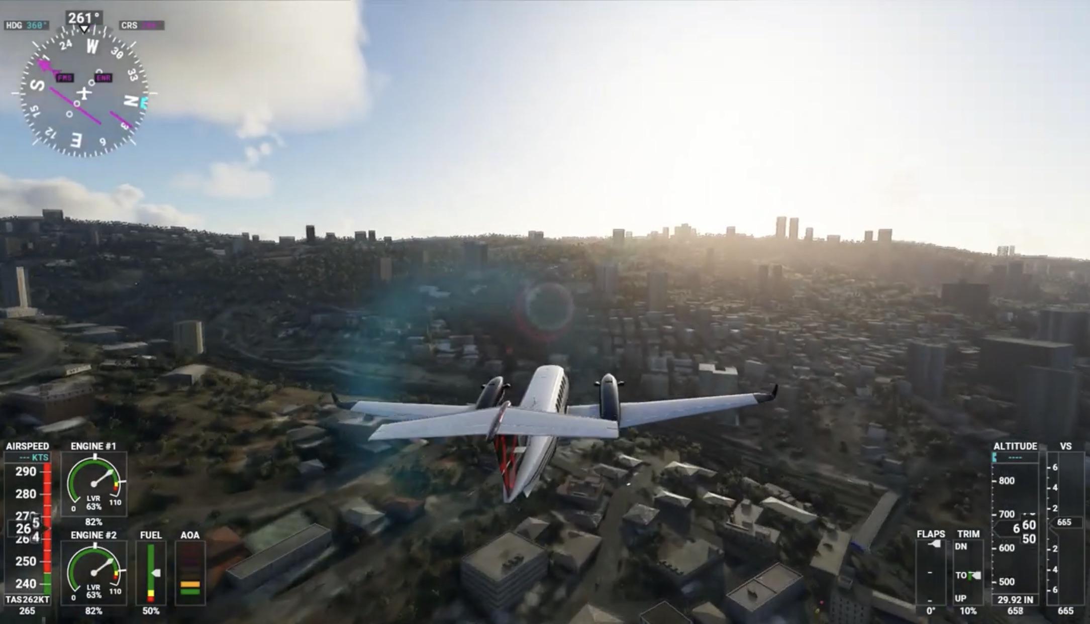 Haifa in Flight simulator | Scrolller