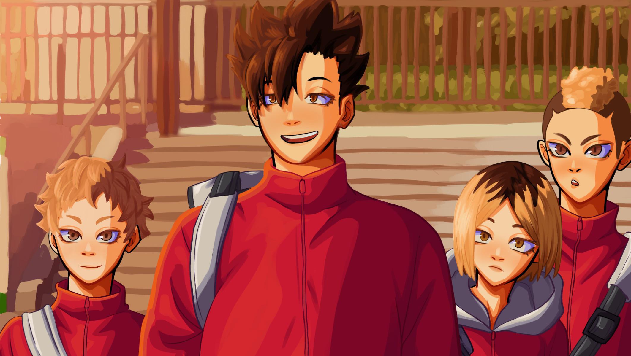 Haikyuu screencap redraw! | Scrolller