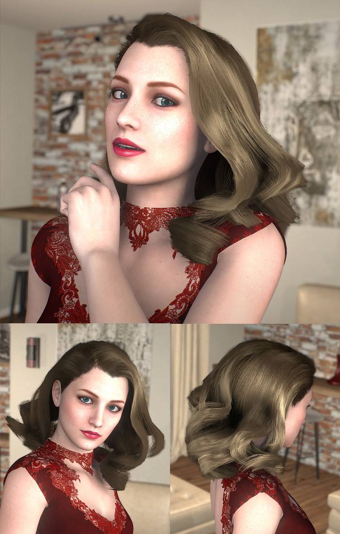 [Hairstyle] Medium length wavy hairstyle | Scrolller
