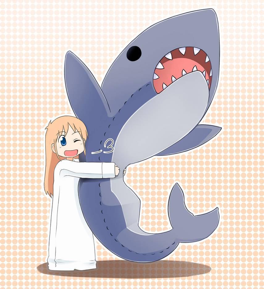 Hakase with a shark | Scrolller