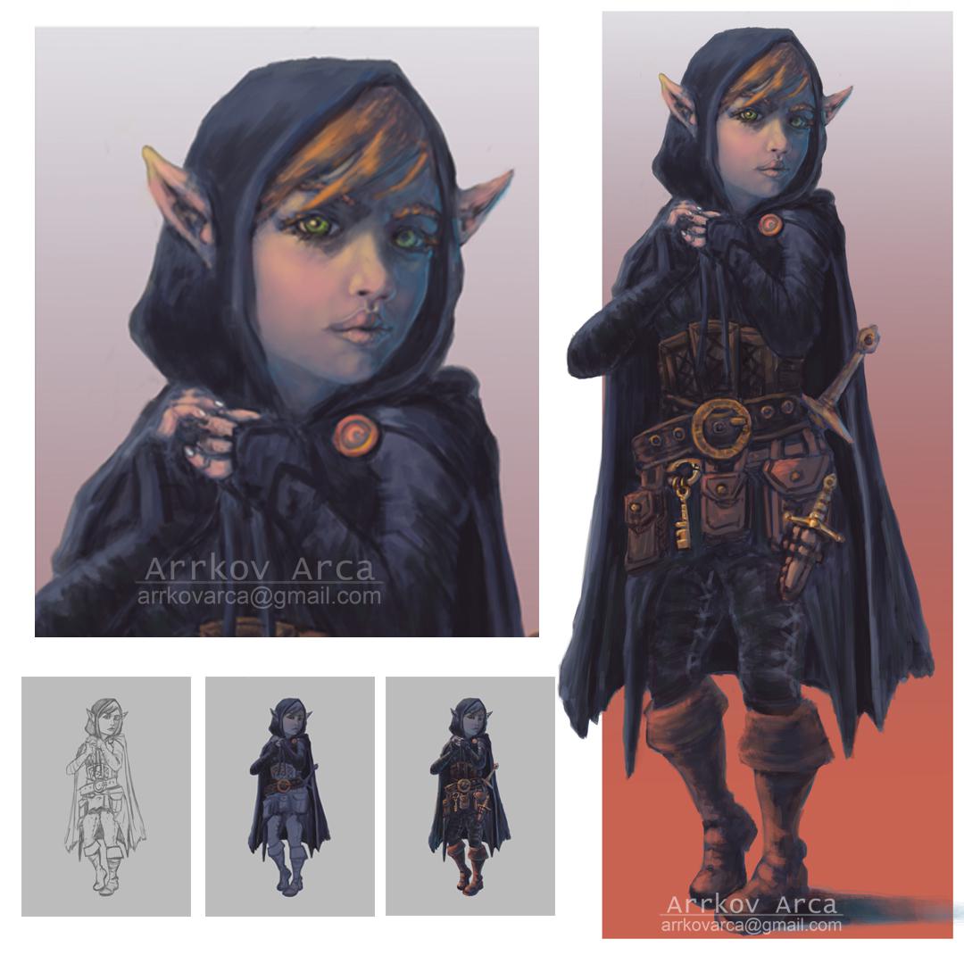 Halfling Rogue/ Thief | Scrolller