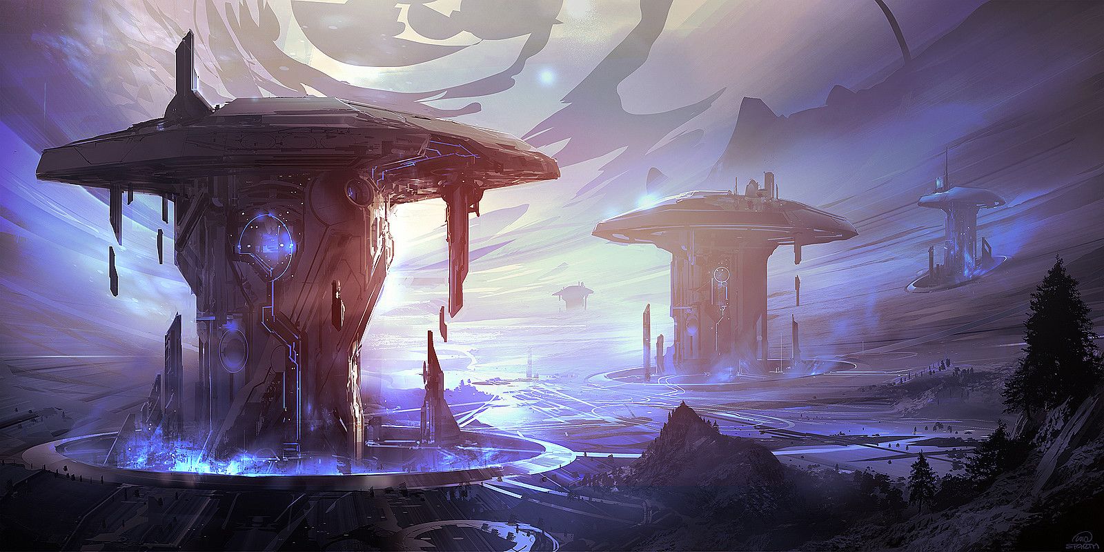 Halo 4 - Inverted Domes by Nicolas Bouvier | Scrolller
