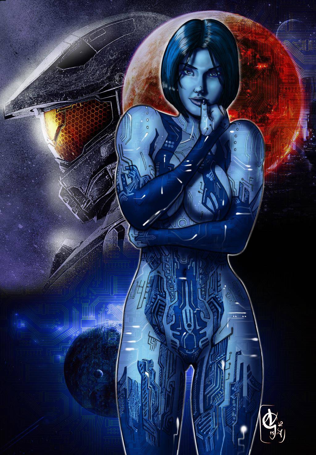 Halo 5 Guardians - Cortana BY N13galvao | Scrolller