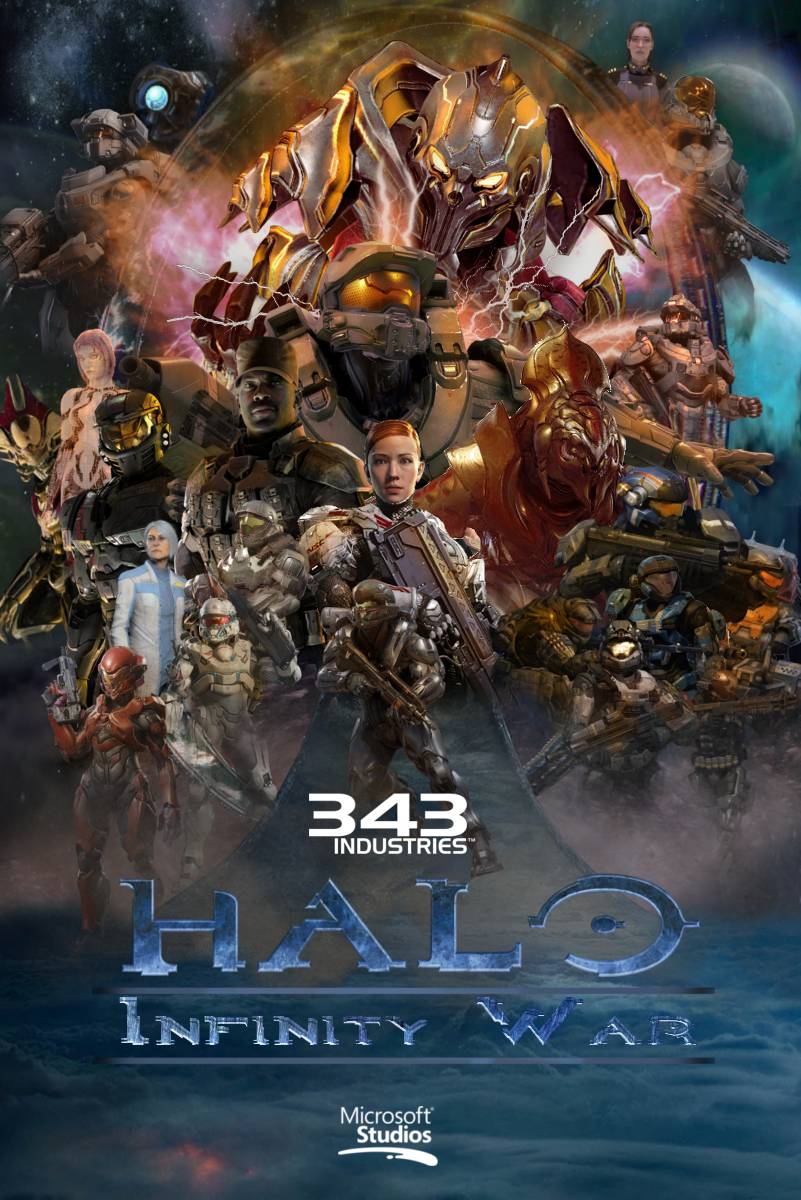 Halo: Infinity War poster by JakeSutton7 | Scrolller