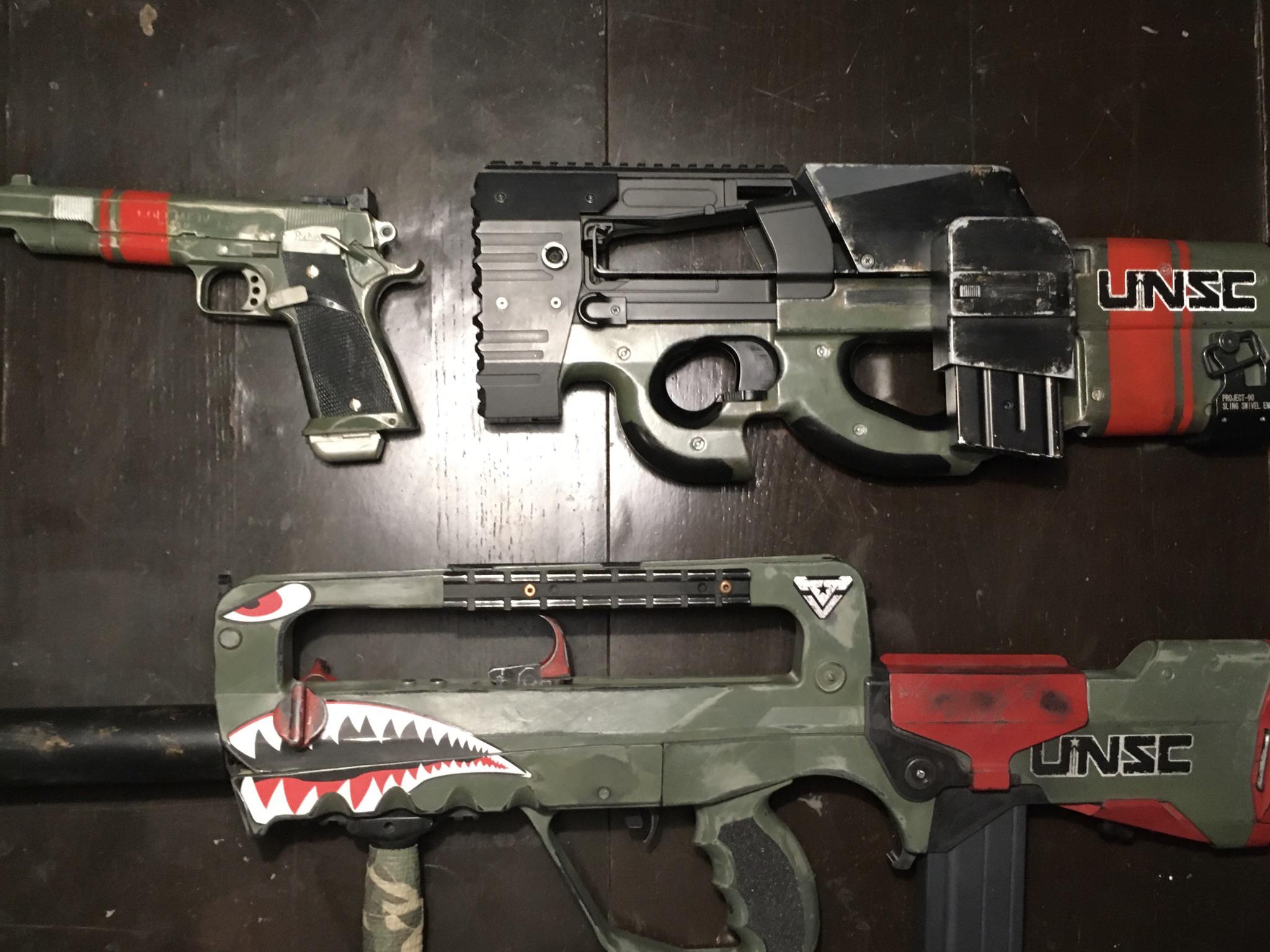 Halo inspired set. | Scrolller