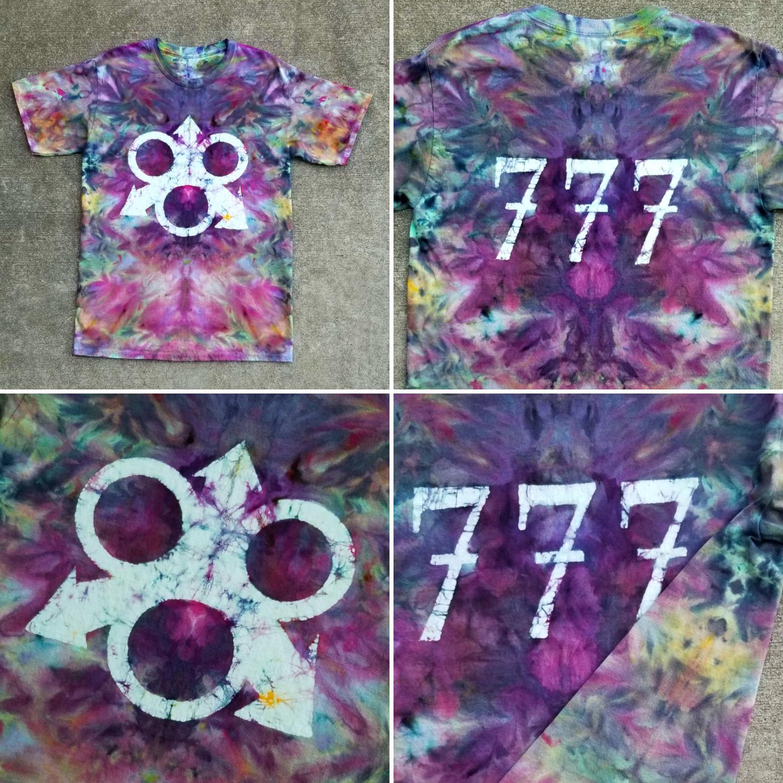 Hand Painted Batik Nurgle Ice Dye | Scrolller
