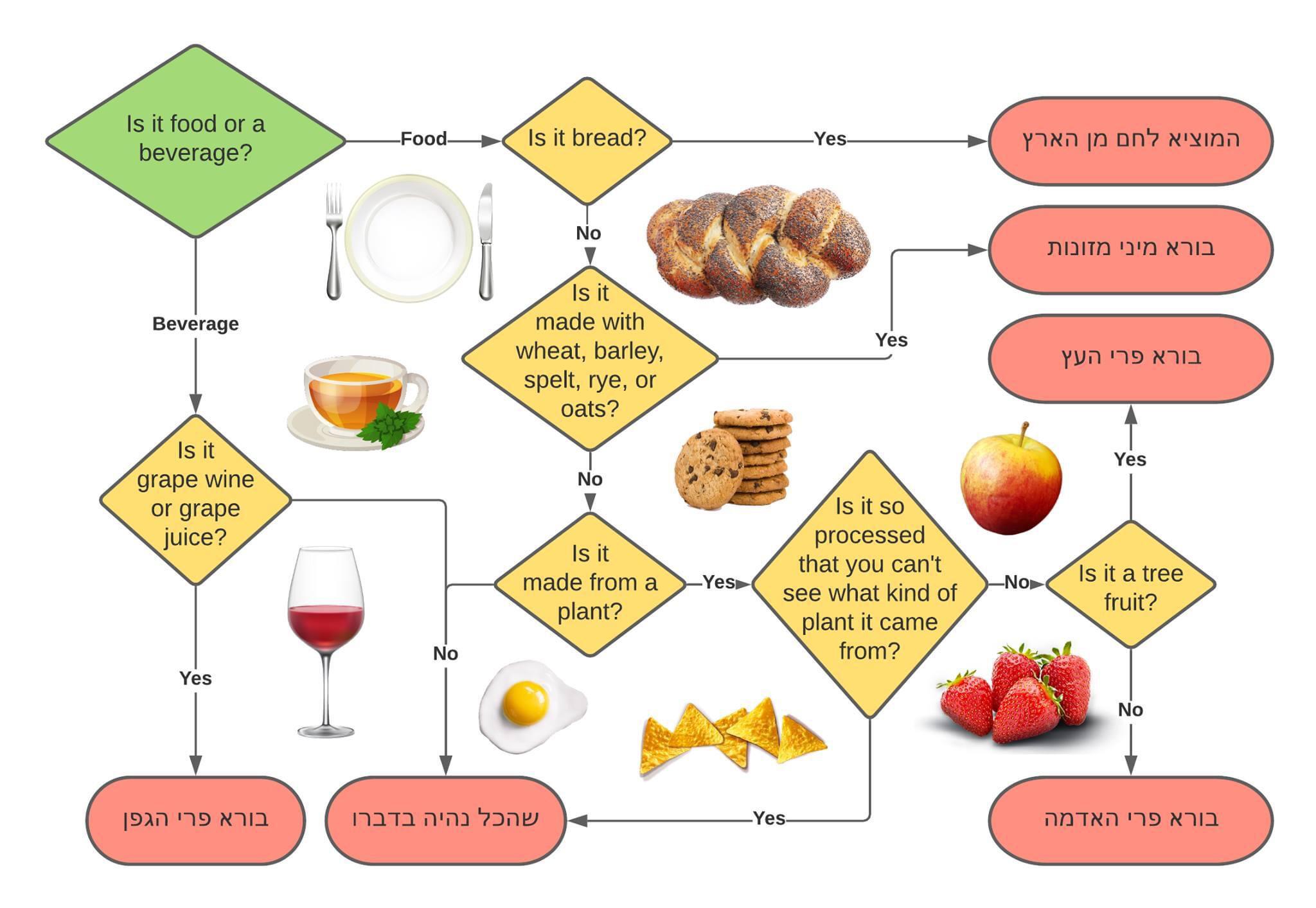 Handy flowchart for teaching brachot | Scrolller