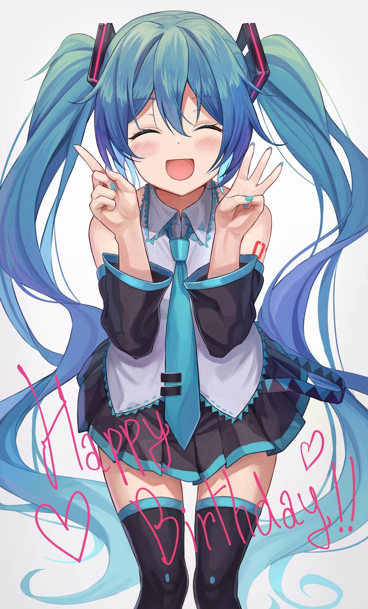 Happy 13th Birthday Miku! | Scrolller