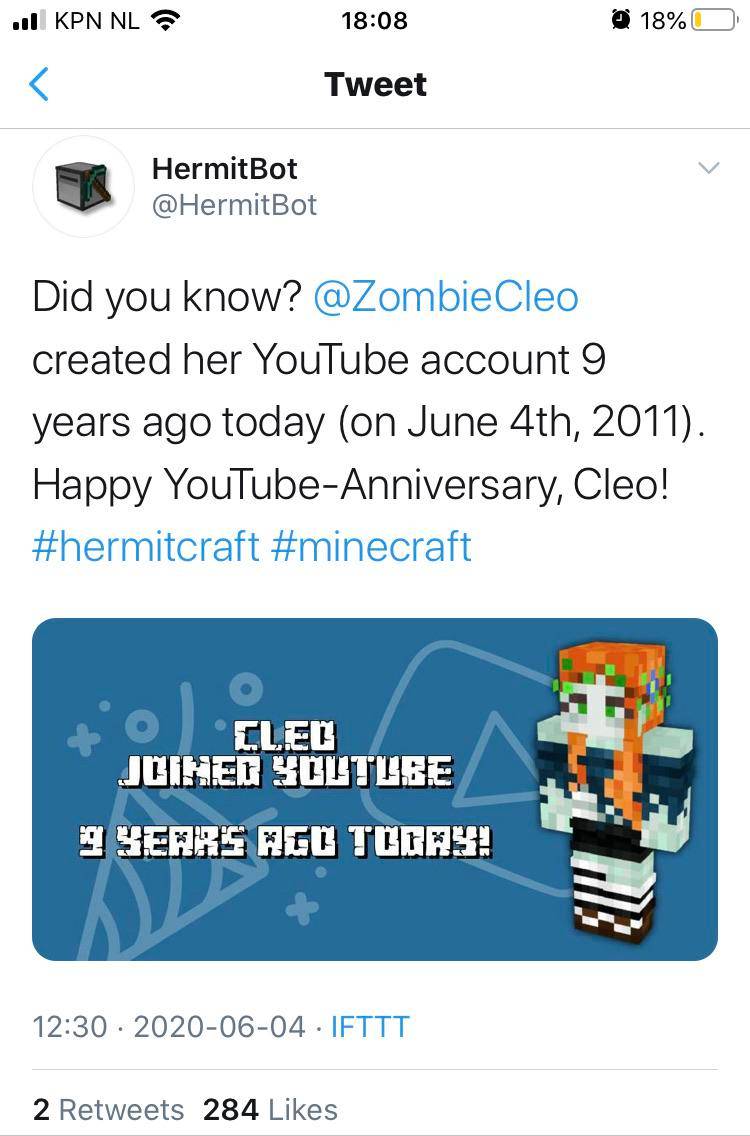 Happy anniversary Cleo! | Scrolller