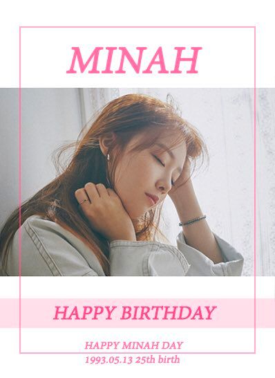 Happy birthday Minah | Scrolller