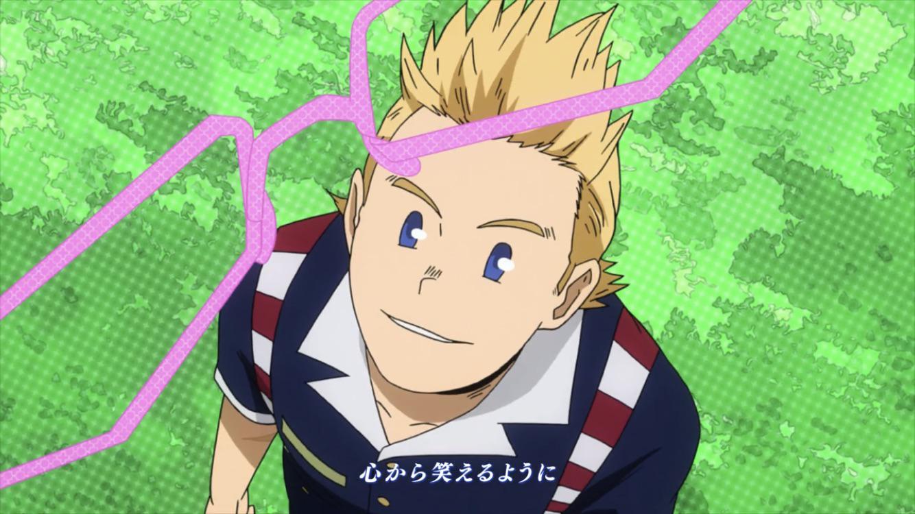 Happy Birthday Mirio Thank You For Being A Super Positive And Funny Character That Takes The