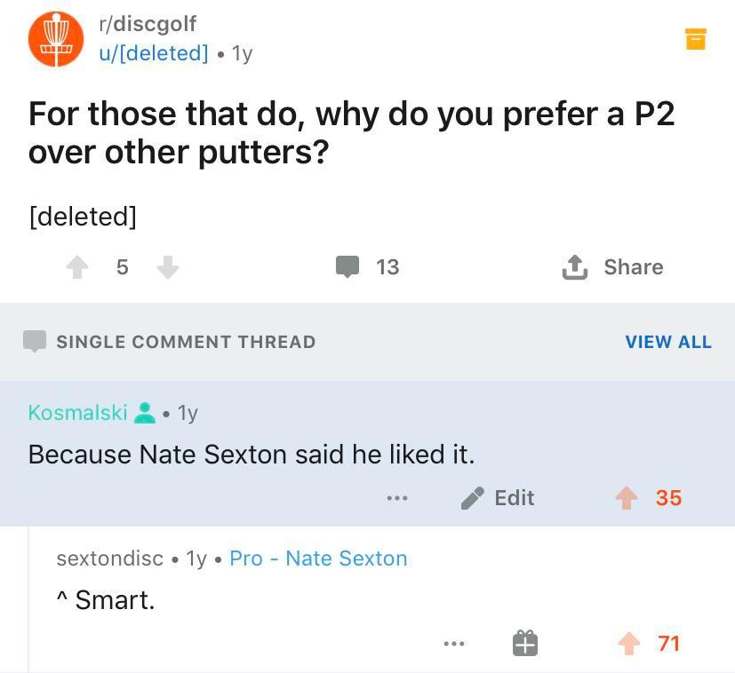 Happy Birthday to Nate Sexton, and thank-you for my most triumphant Reddit moment | Scrolller