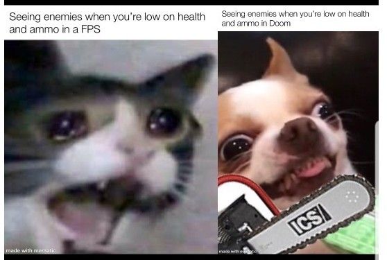 *happy doomguy noises | Scrolller