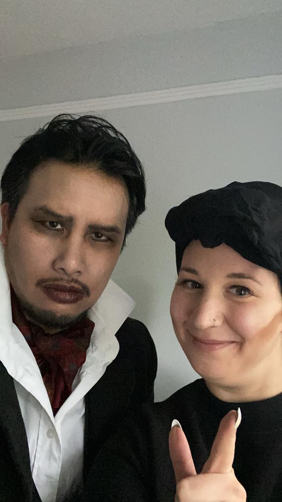 Happy Halloween from Dracula and Rosa from Tiktok | Scrolller
