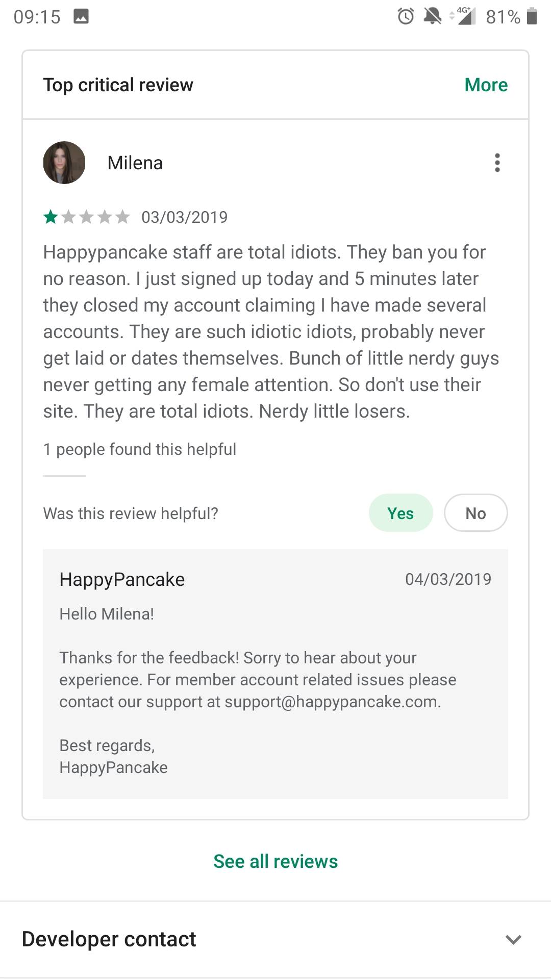 HappyPancake review. | Scrolller