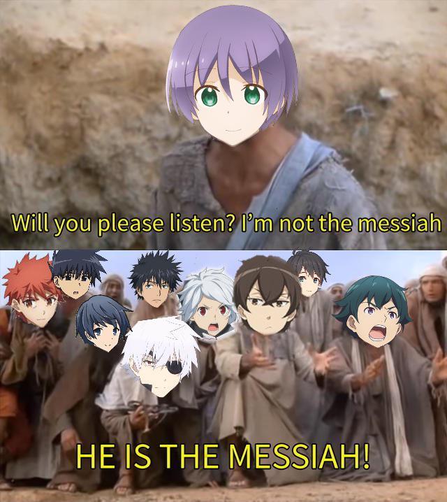 Harem protagonists could never | Scrolller