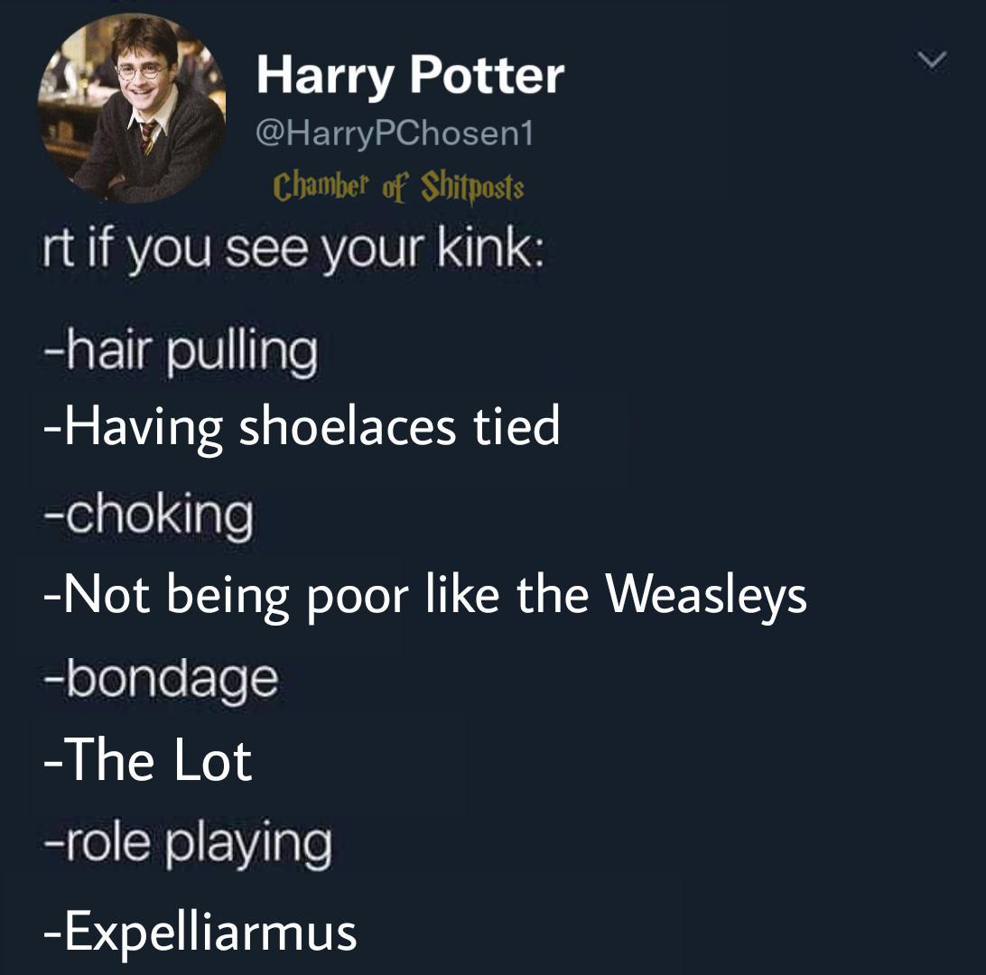 Harry you kinky devil | Scrolller