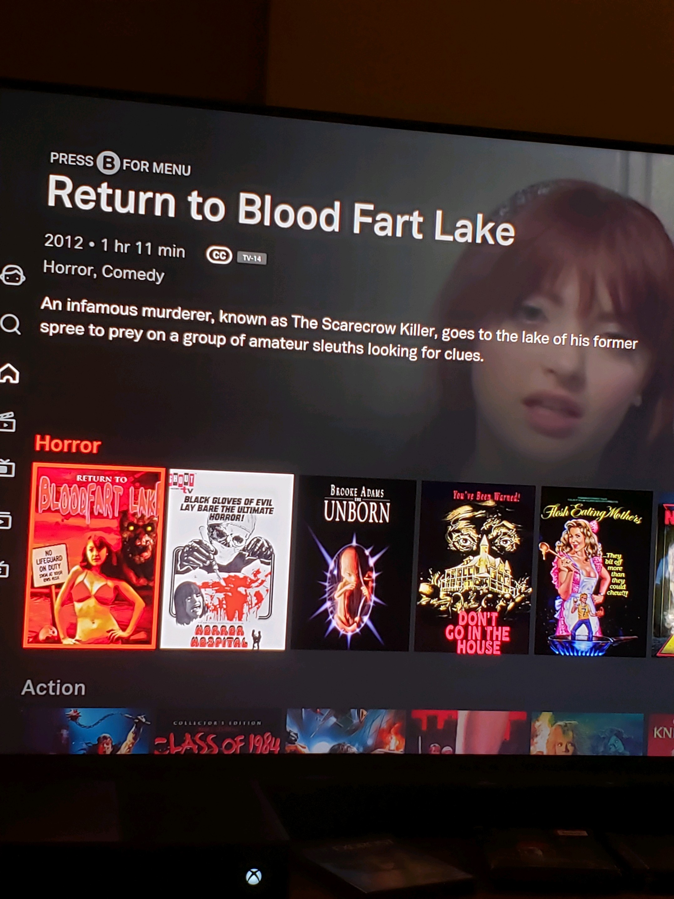 Has anyone seen Return to Blood Fart Lake and is it appropriate to eat ghost pepper chilli while ...