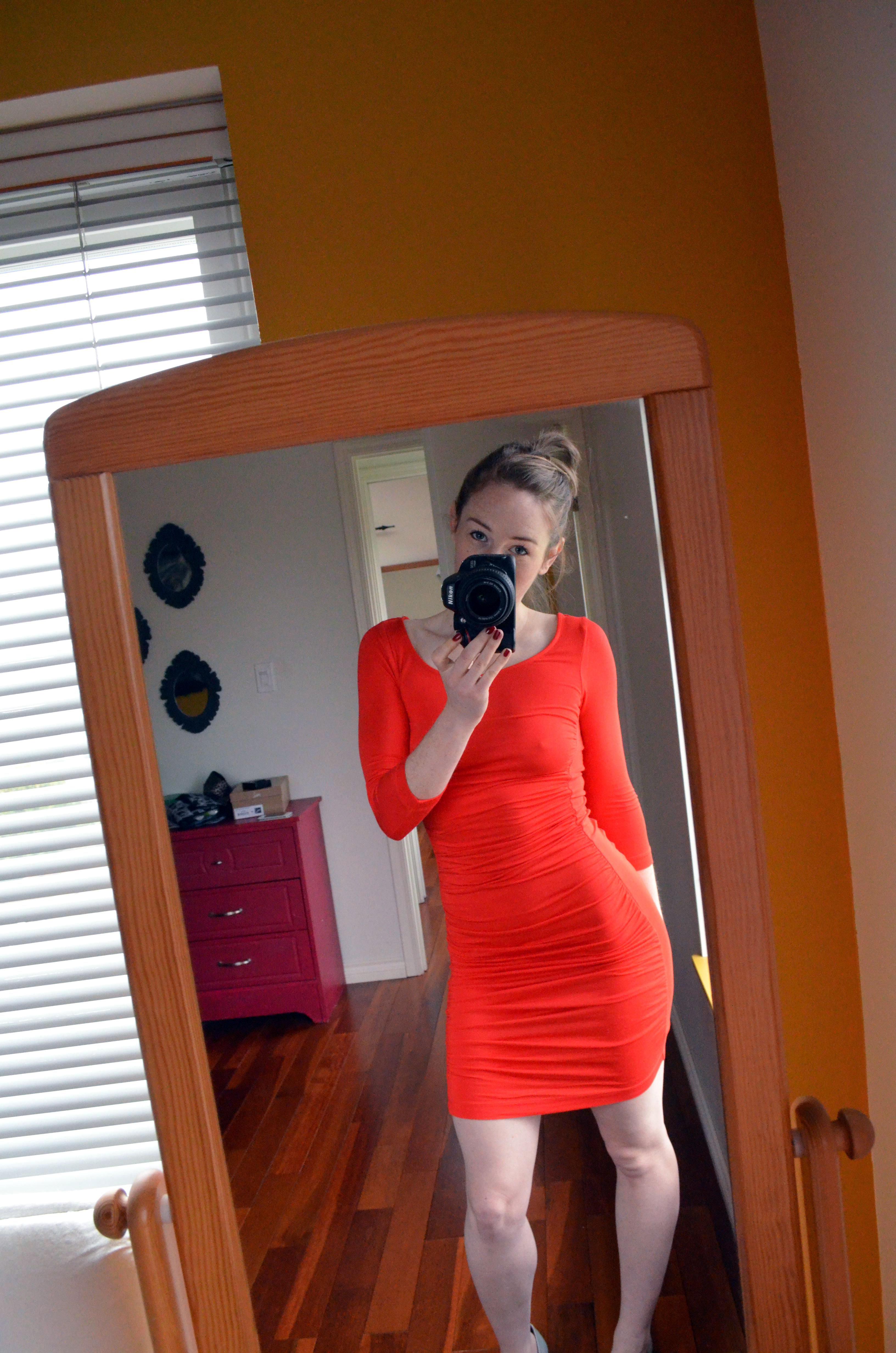 Have a meeting with a new client later where I need to impress...hope that dress works (f26 ...
