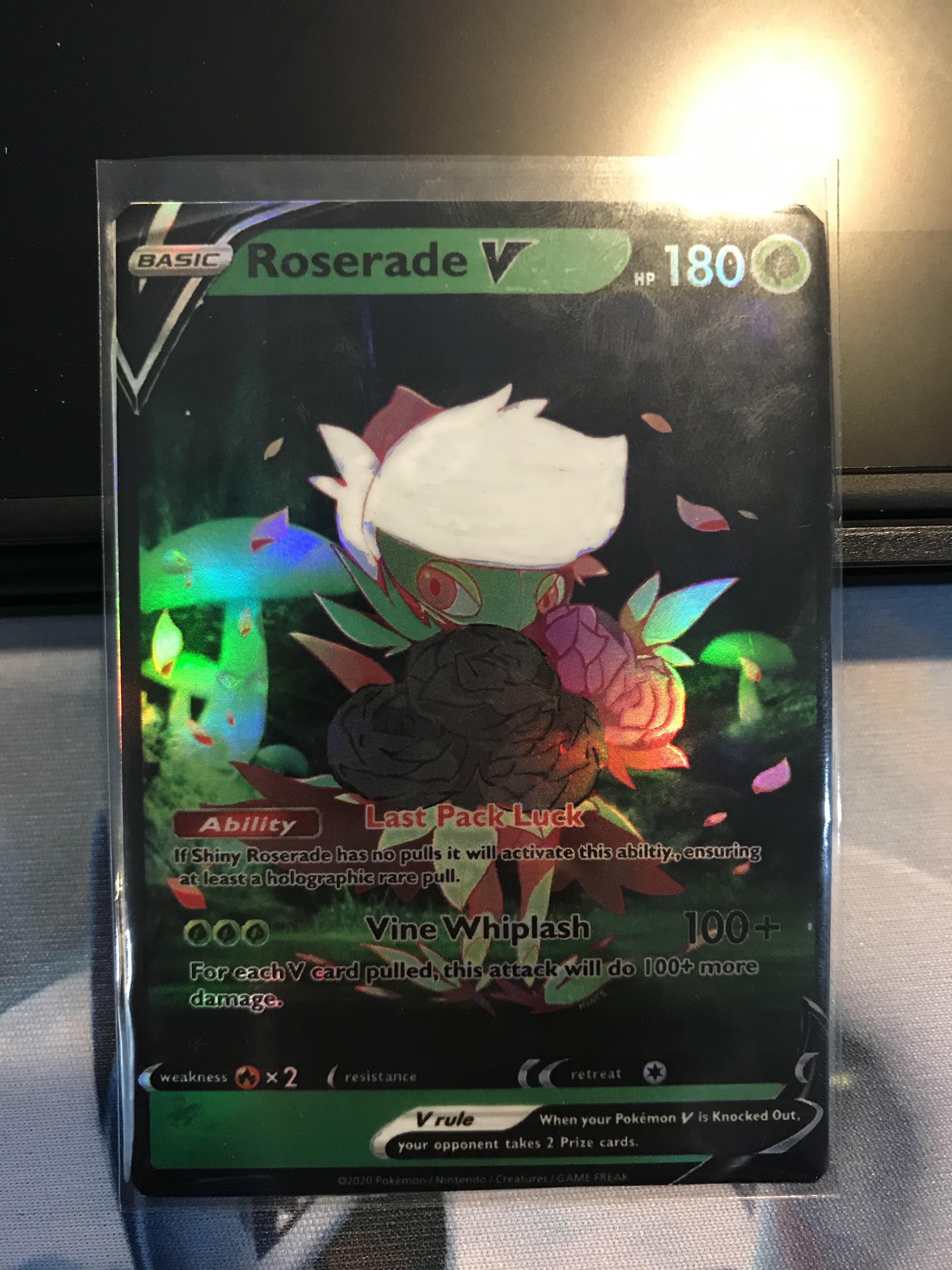 Have you seen the new Shiny Roserade card? | Scrolller