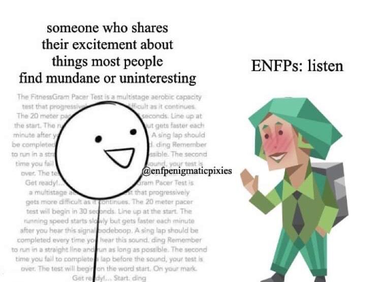 Discover more like Mbtimemes: Having an ENFP friend is a treasure in itself and Related Content ...