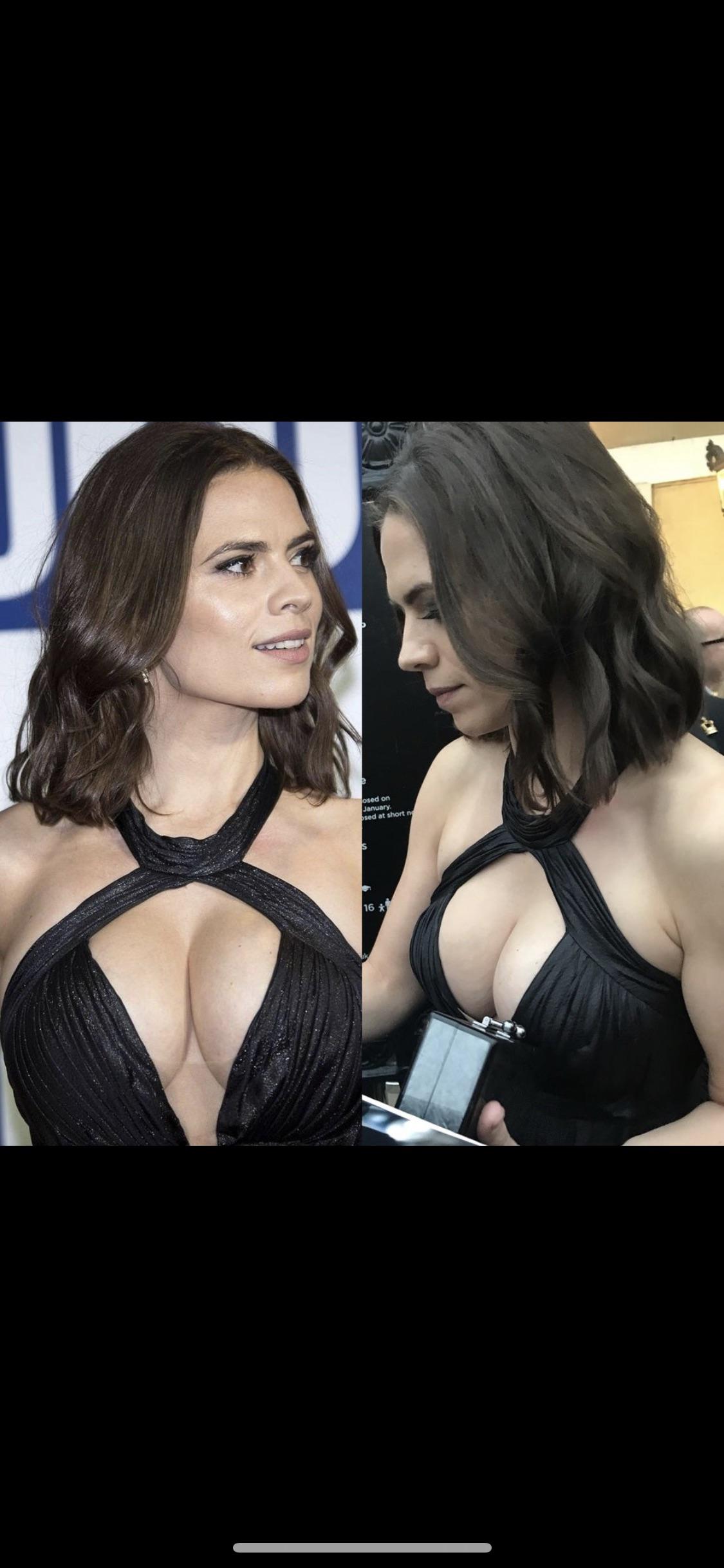 Hayley Atwell has an incredible rack | Scrolller