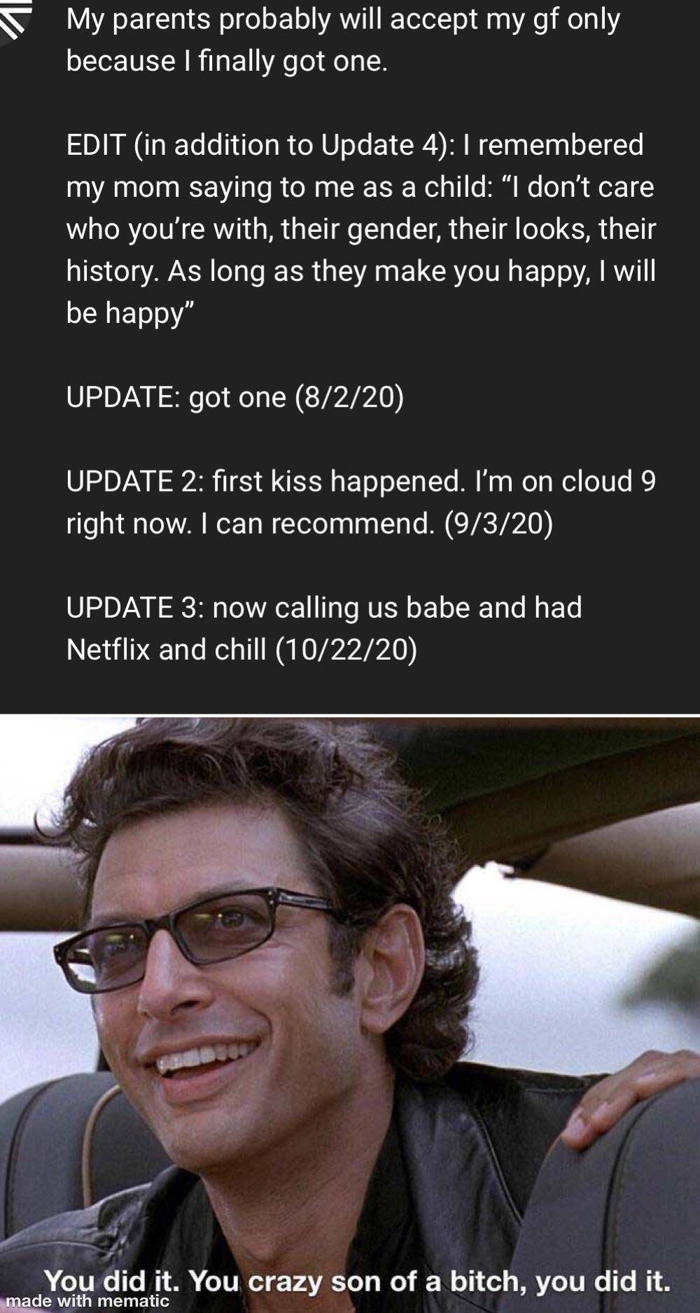 He actually did it. | Scrolller