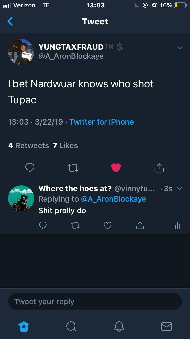 He definitely know where Tupac is also | Scrolller