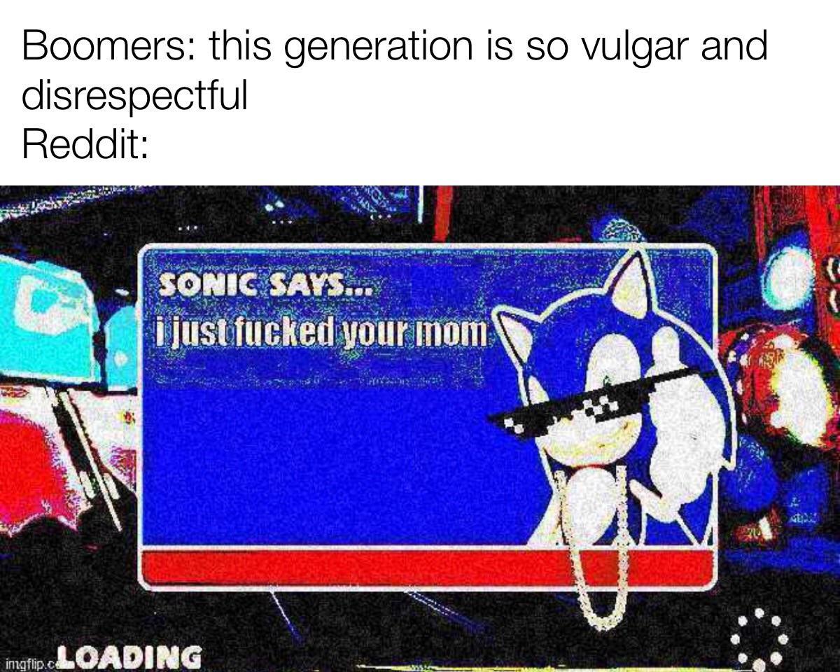 He gotta go fast | Scrolller