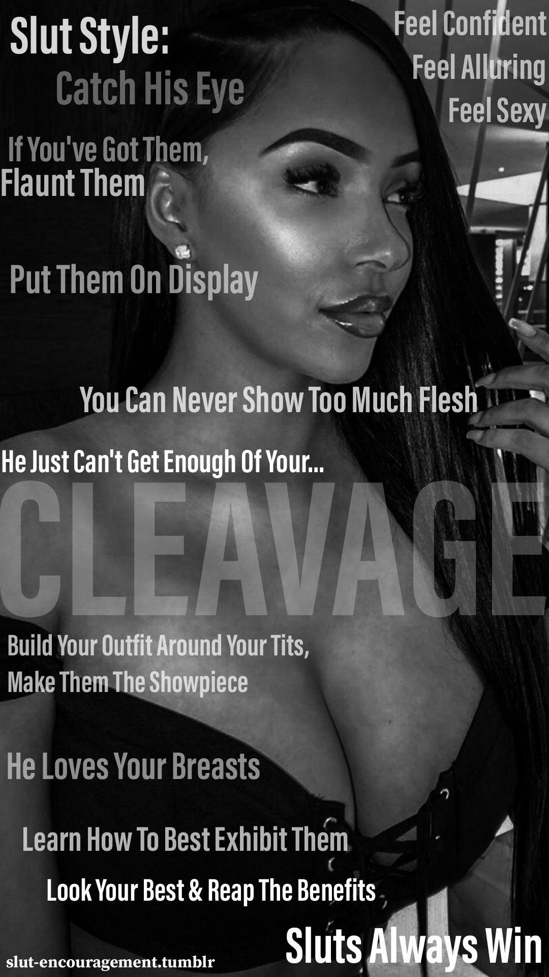 He Just Cant Get Enough Of Your Cleavage Scrolller