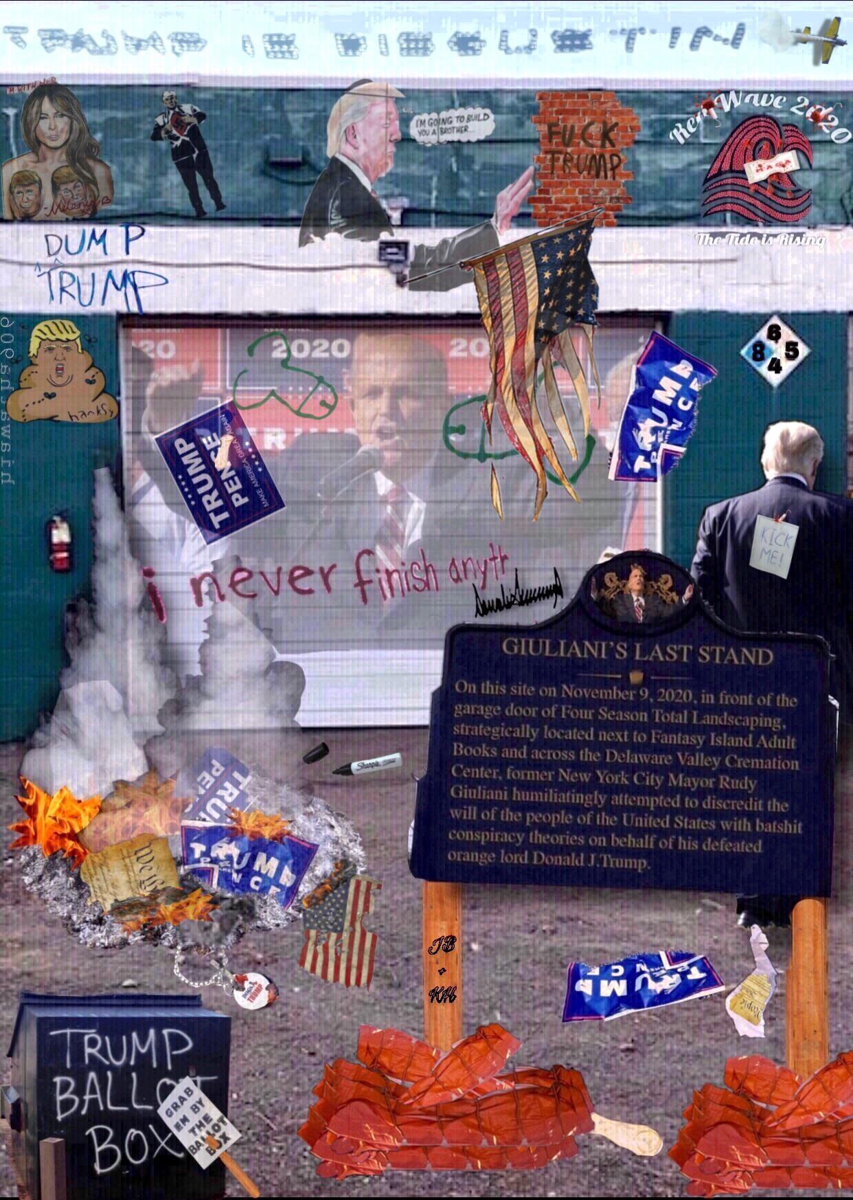 “He Never Finishes Anyth” aka “Giuliani’s Last Stand” [Analog] | Scrolller