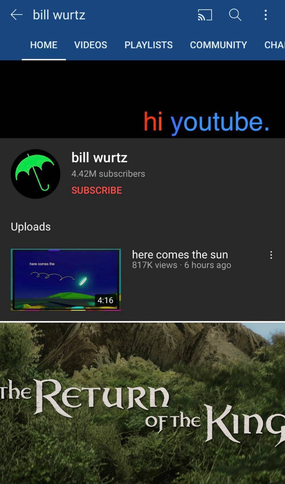 HE’S BACK BOIS | Scrolller