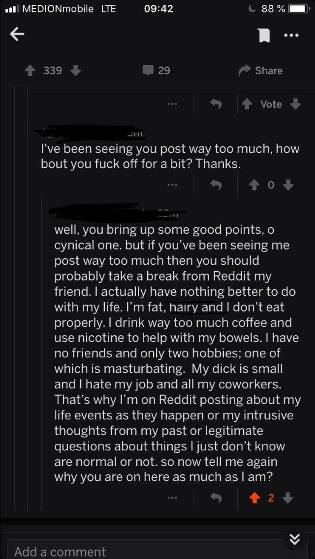 He took the hit | Scrolller