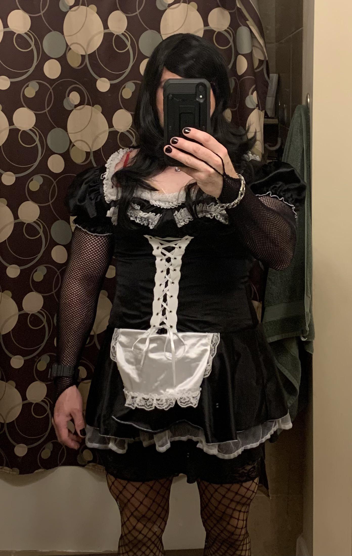He wore the maid outfit | Scrolller