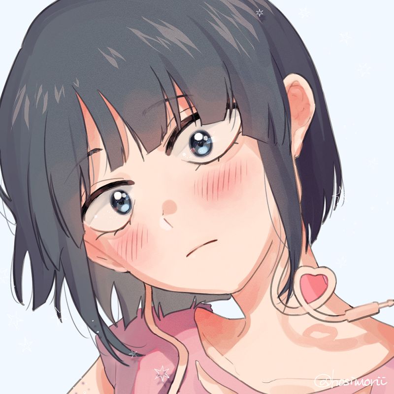 Head tilt and Blush | Scrolller